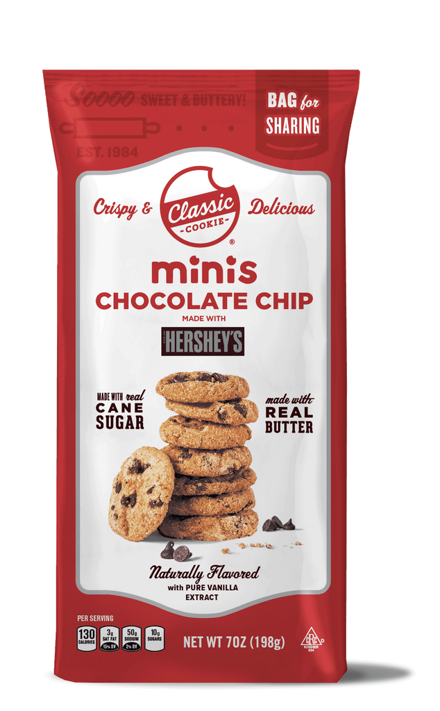Chastang-Fournier School - Classic Minis Pre-Baked Cookies - Chocolate ...