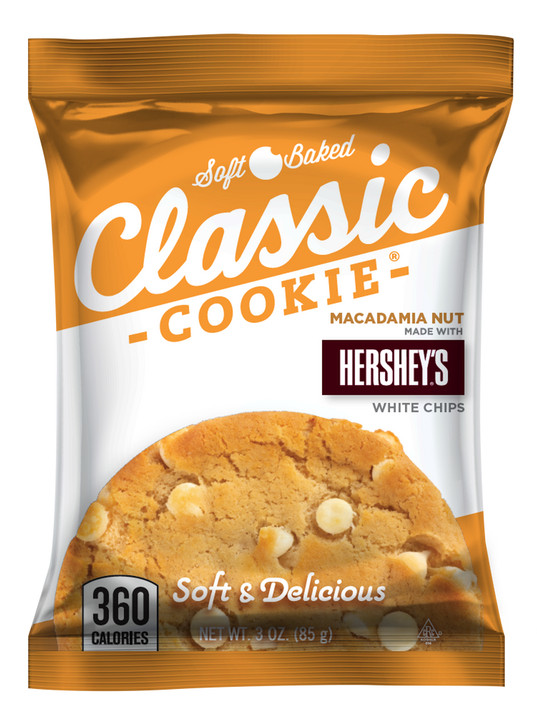 Brown Barge Middle - Classic Soft Baked Cookies - Macadamia Nut with H ...